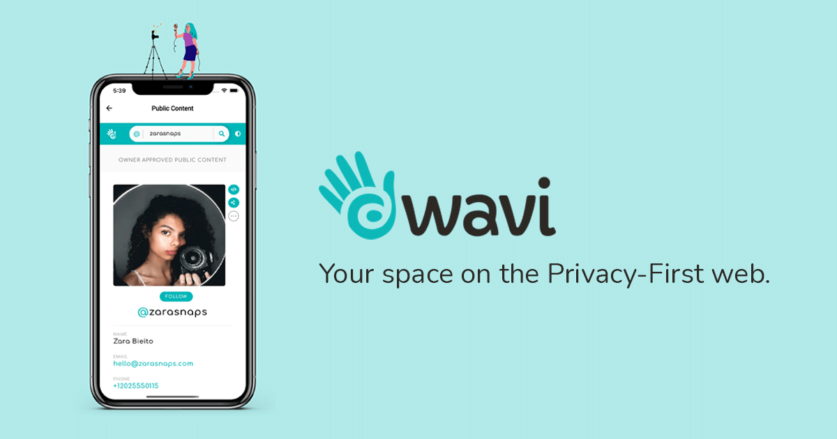 atWavi: Your space on the Privacy-First Web | Atsign